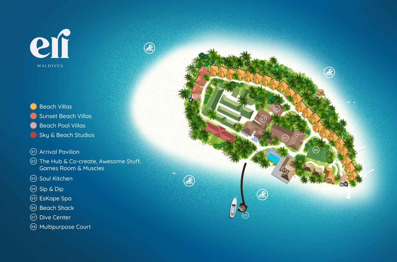 Eri Map - Eri Maldives